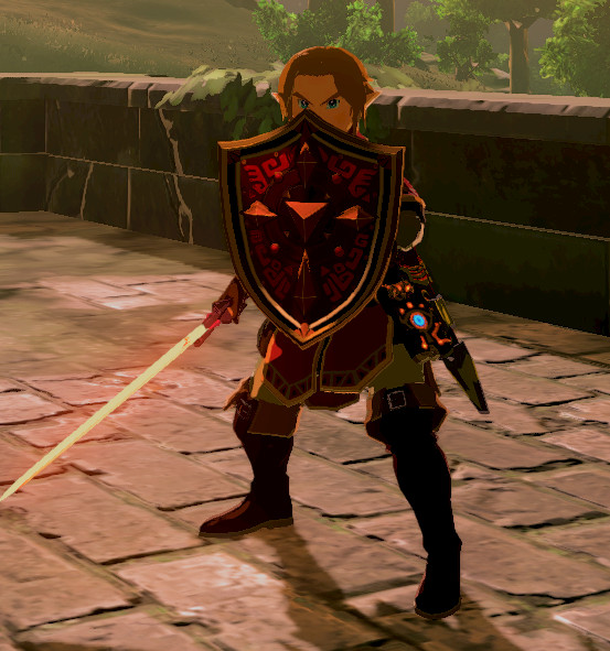 Magic Shield Hyrule Warriors Mod for The Legend of Zelda: Breath of the ...
