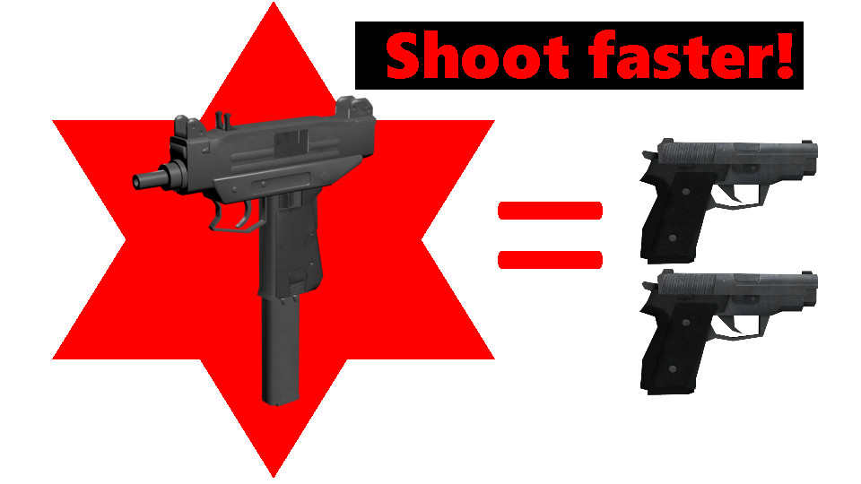 Micro UZI for P228 [Counter-Strike: Source] [Mods]