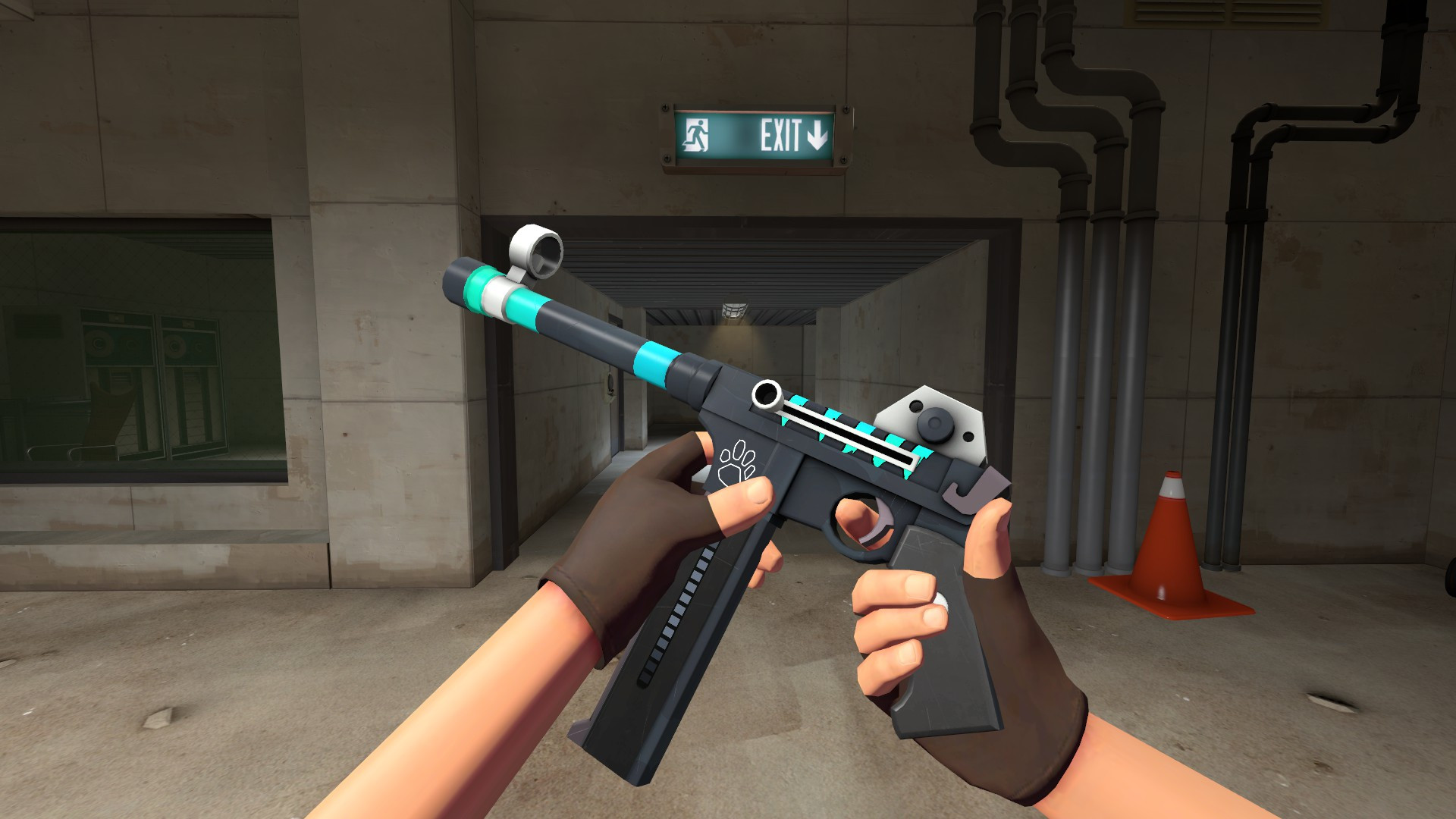 Primal Saber Styled SMG [Team Fortress 2] [Mods]