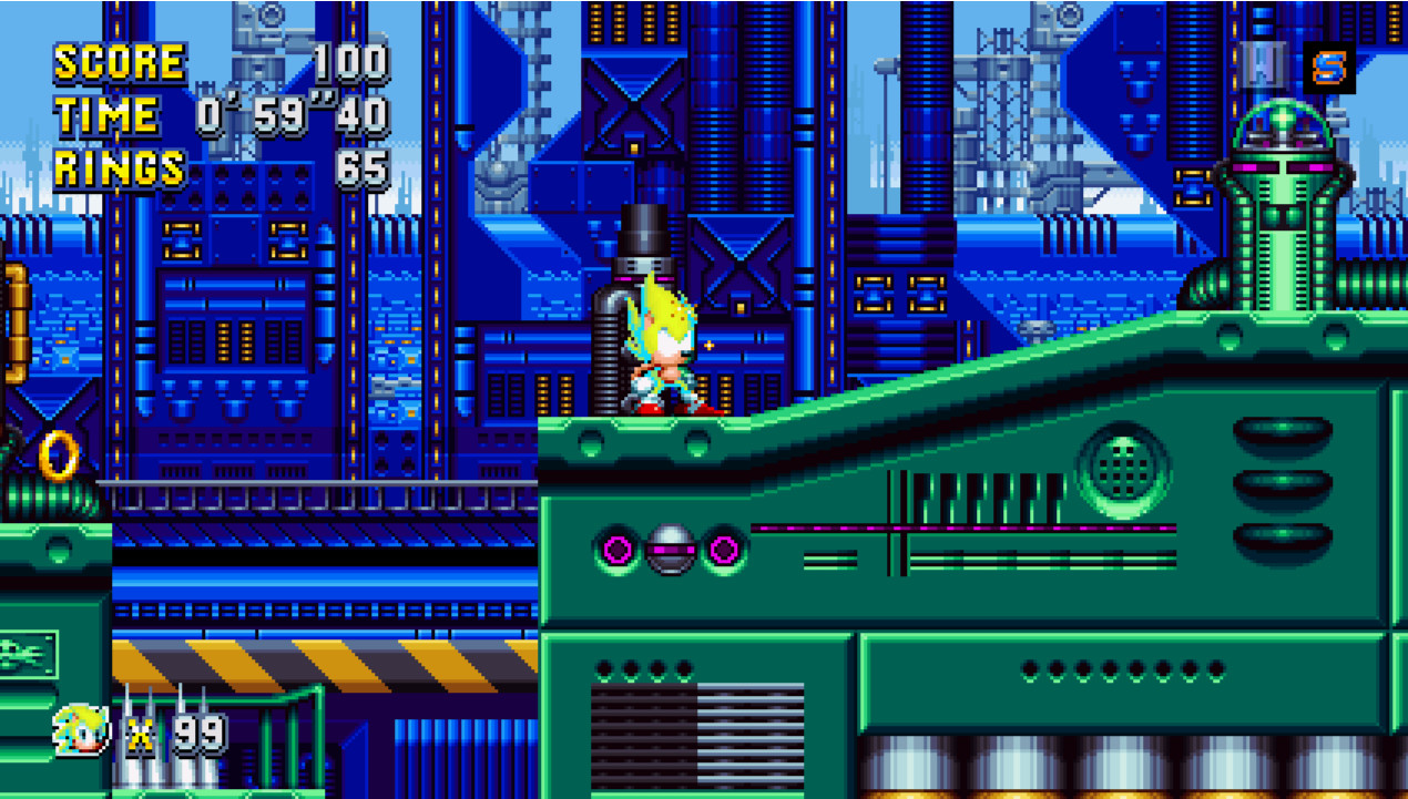 Super Sonic Rage [Sonic Mania] [Mods]