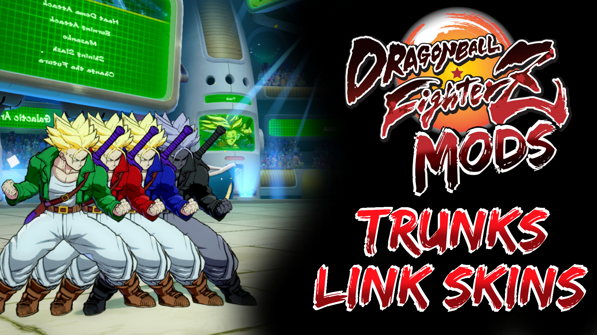 Trunks Link Mod for Dragon Ball FighterZ | DB:FZ Mods