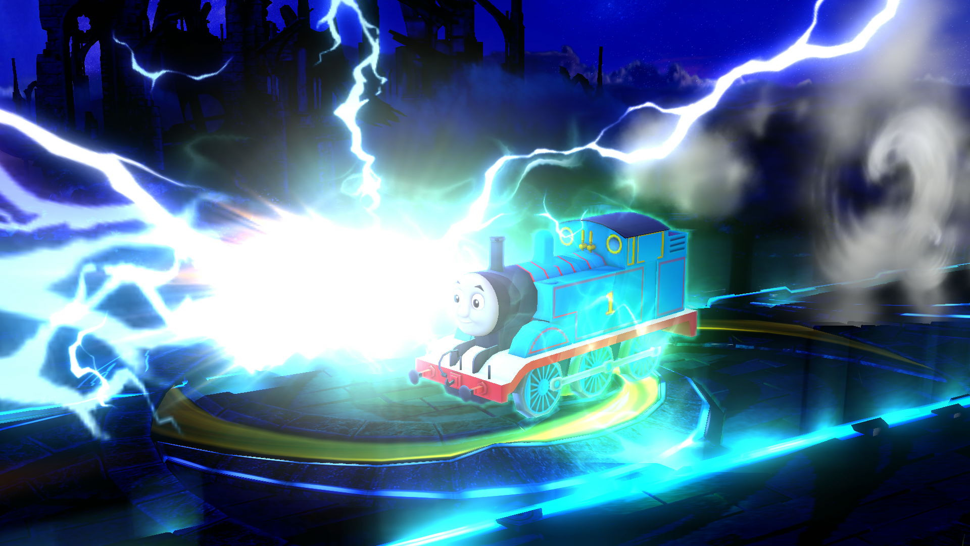 Thomas the Tank Engine V2 (Rigged)[ROB] Mod for Super Smash Bros. (Wii ...