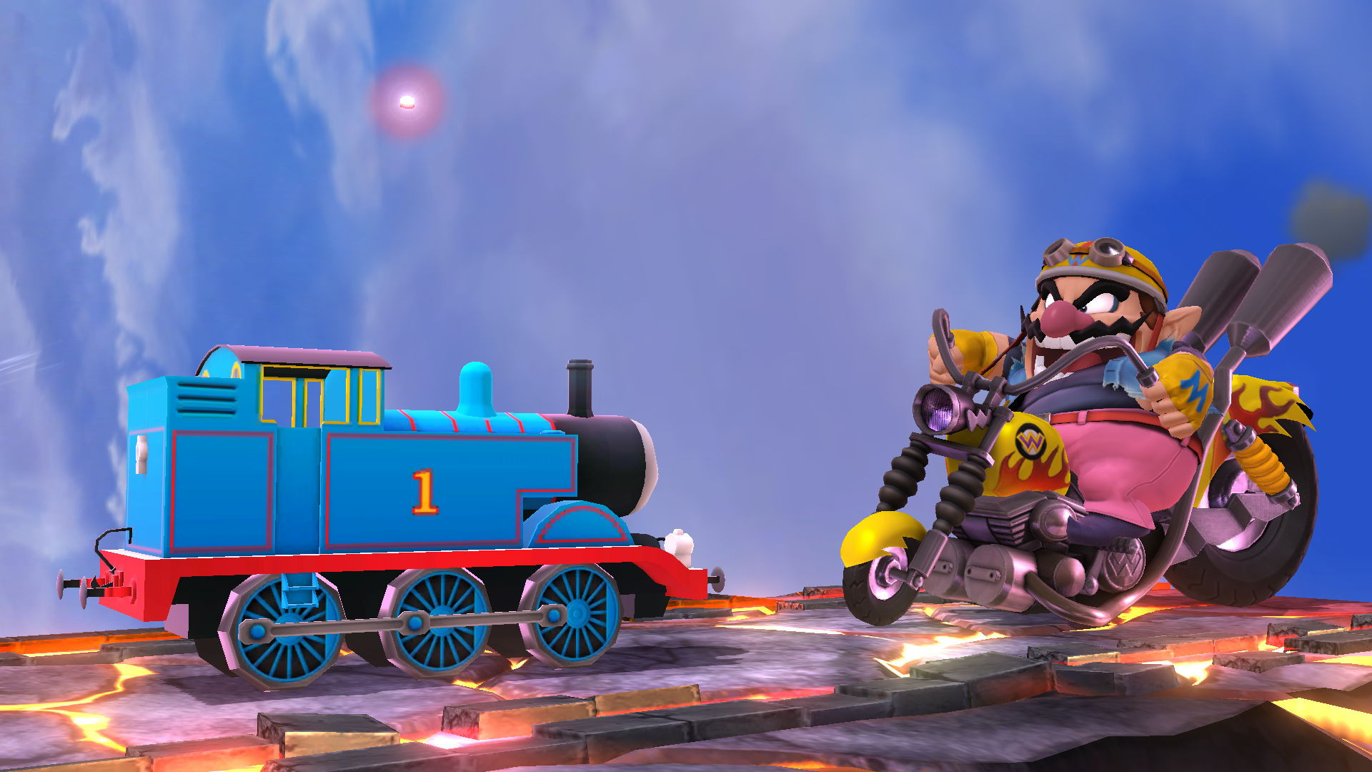 Thomas the Tank Engine V2 (Rigged)[ROB] Mod for Super Smash Bros. (Wii ...