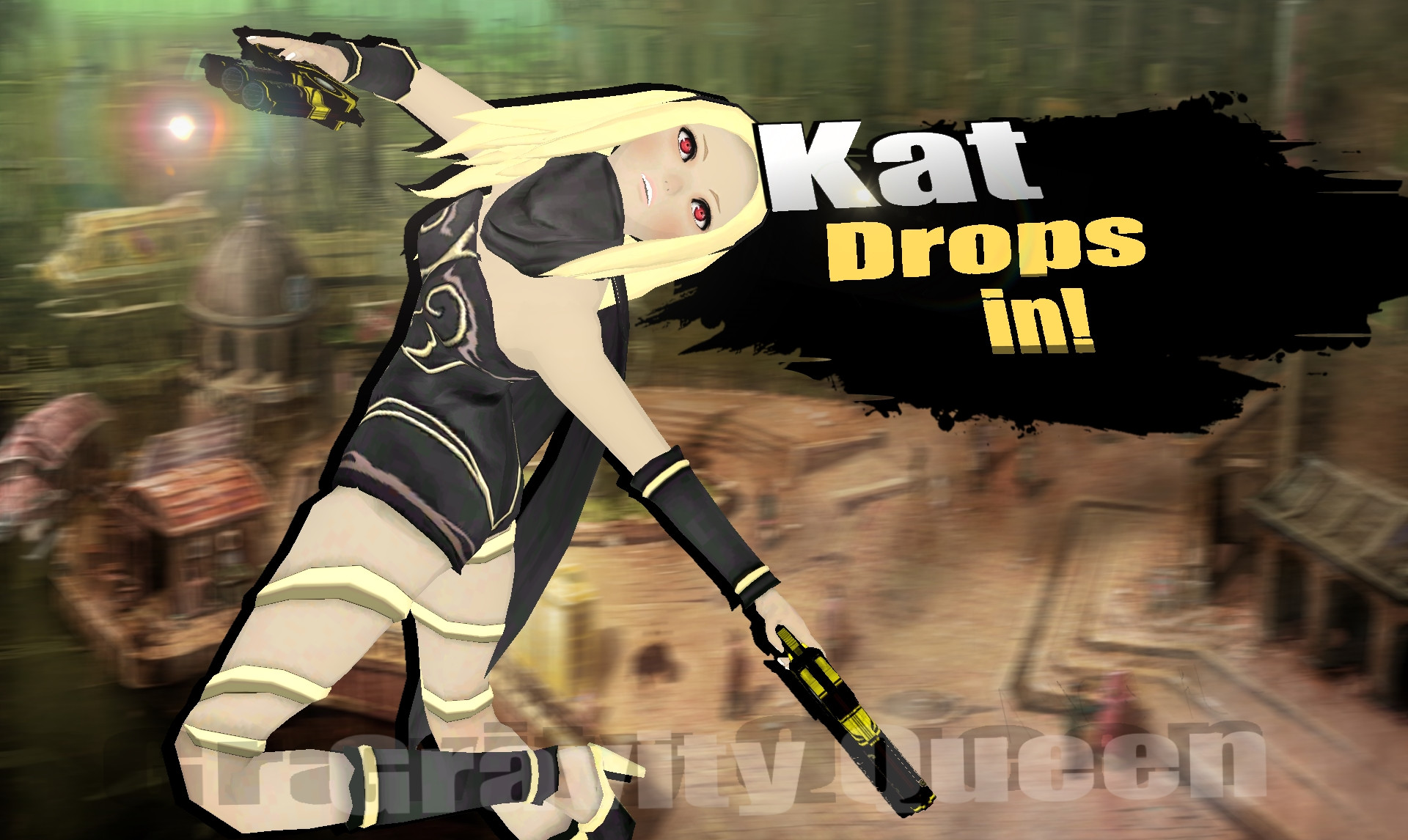 Kat (Gravity Rush/Gravity Daze) Mod for Super Smash Bros. (Wii U ...