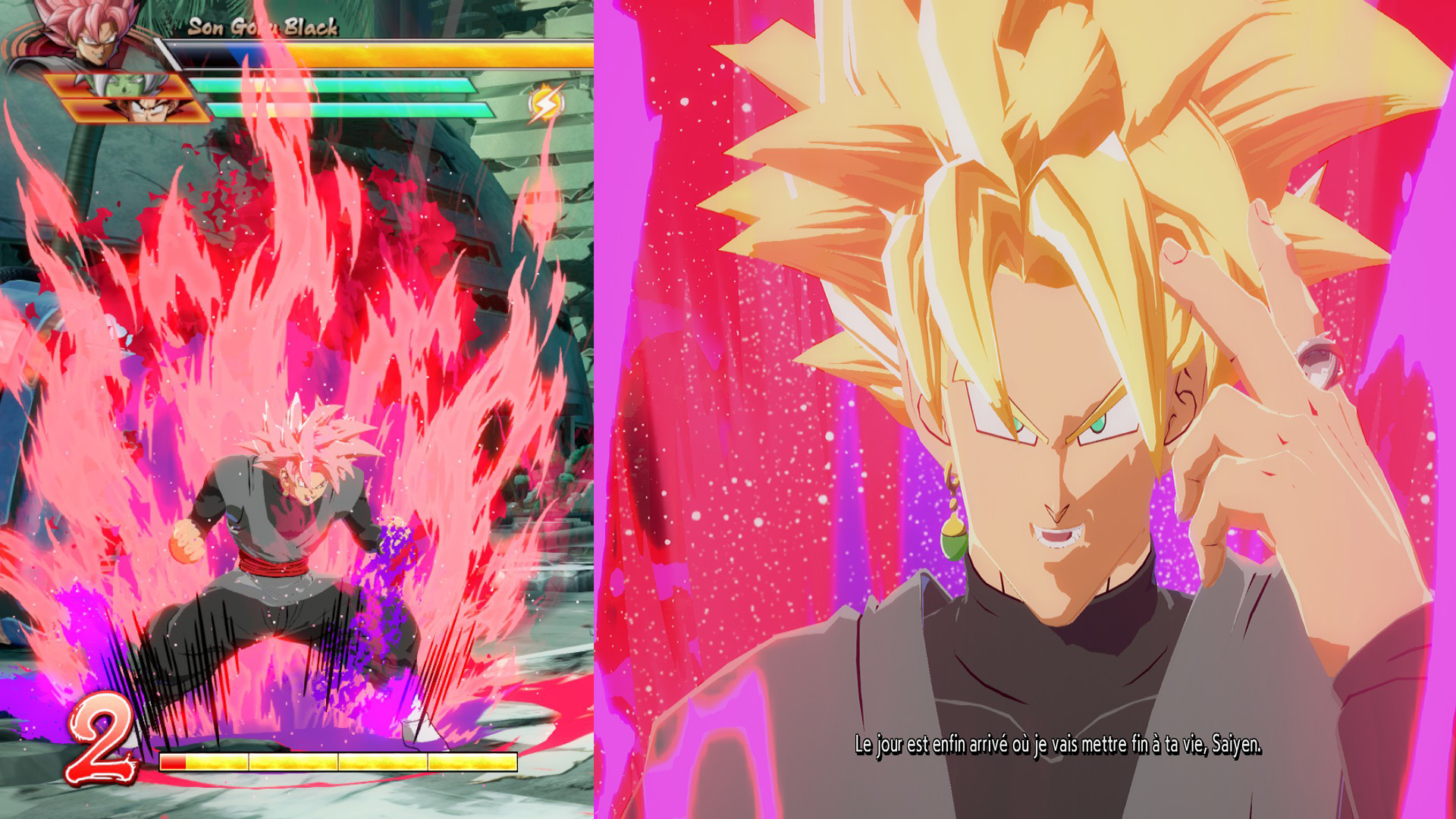 Goku Black Legendary SS Red and SS (Red rosé aura) Mod for Dragon Ball ...