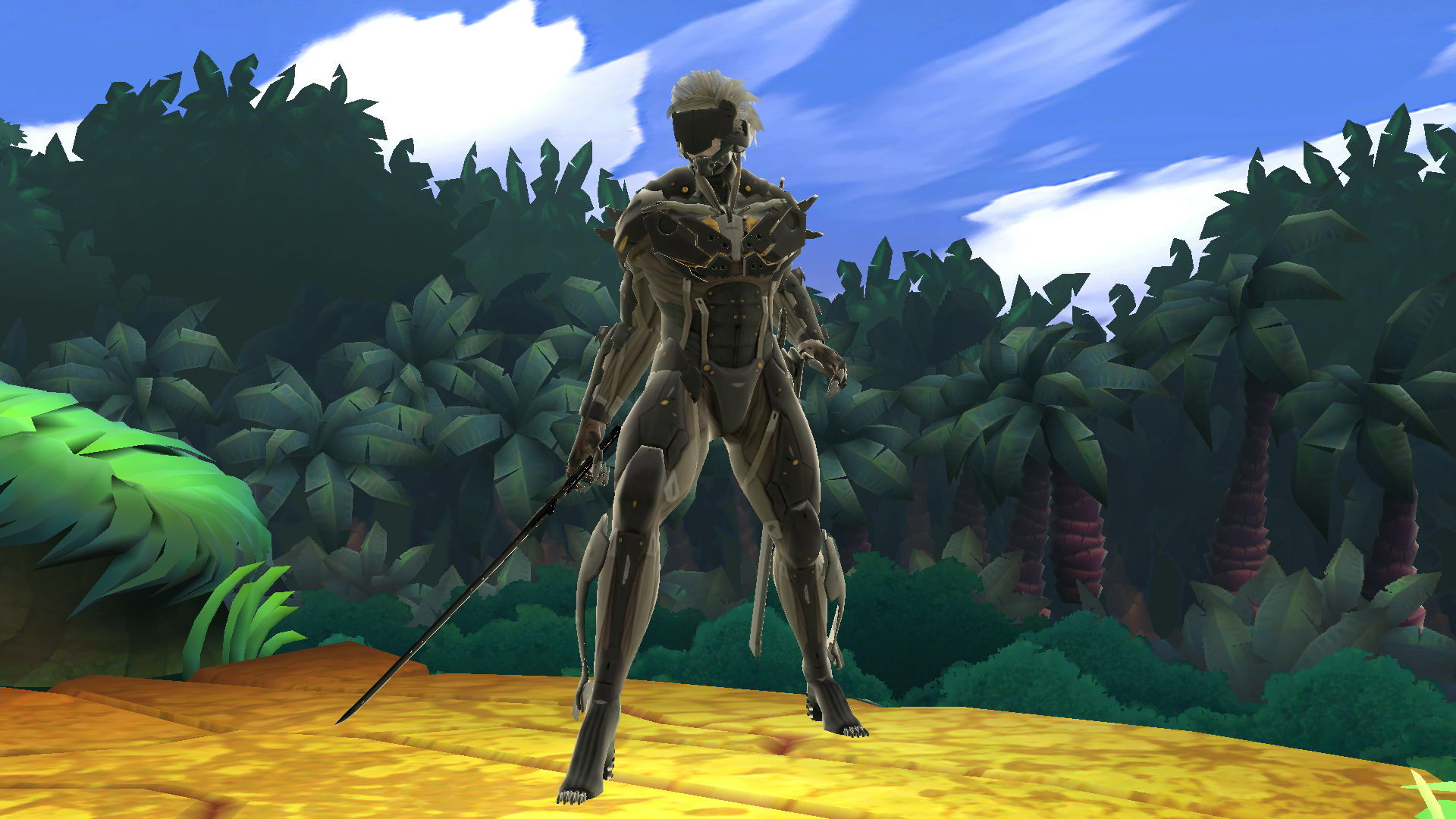 Raiden (Metal Gear) Mod for Super Smash Bros. (Wii U) | SSB4U Mods