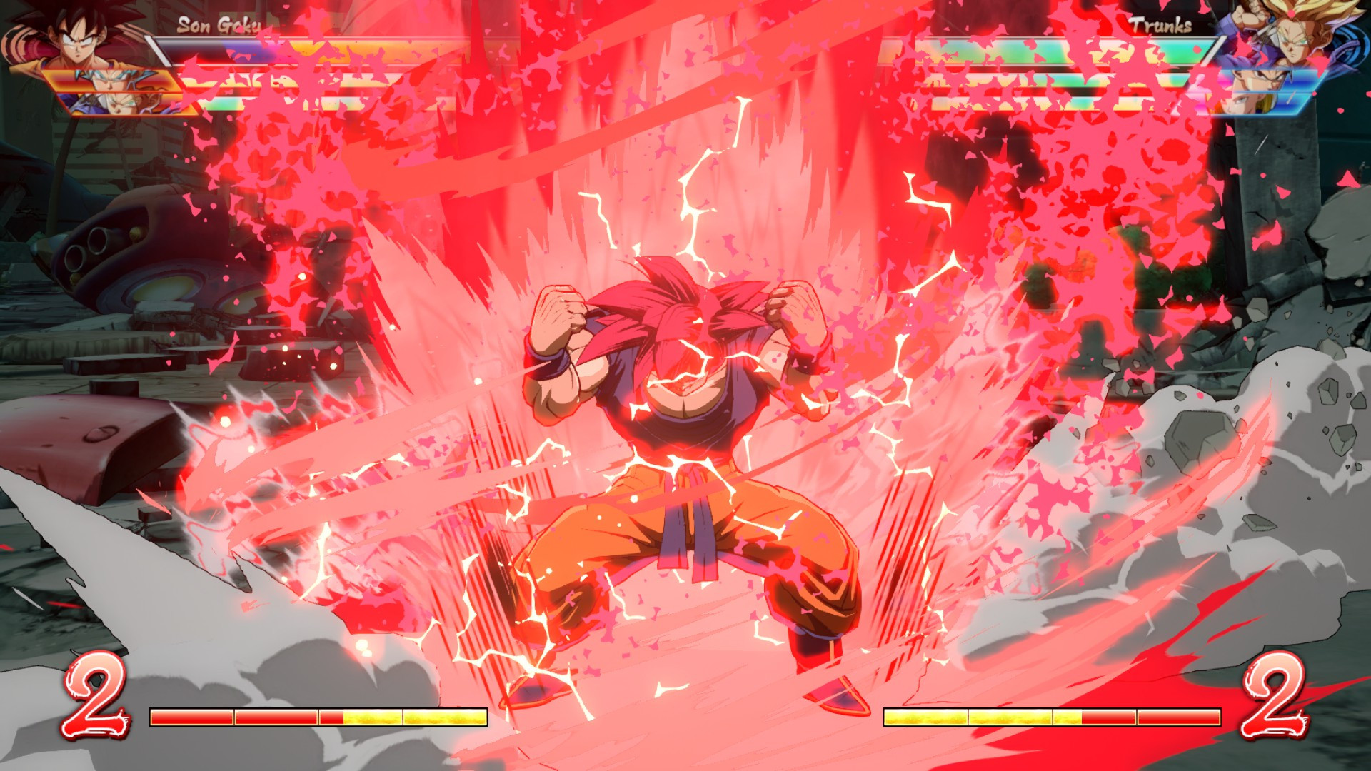 Super Ultra Base Goku UI Recolor Version Mod for Dragon Ball FighterZ ...