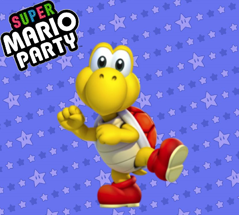 Red Koopa Troopa Mod for Super Mario Party | SMP Mods
