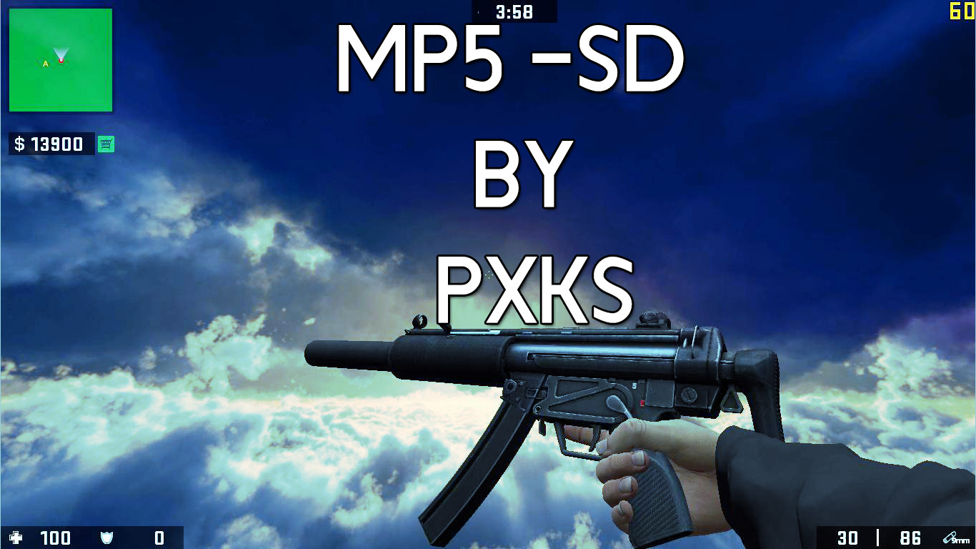 MP5-sd Default arms anarchist Mod for Counter-Strike: Source | CS:S Mods