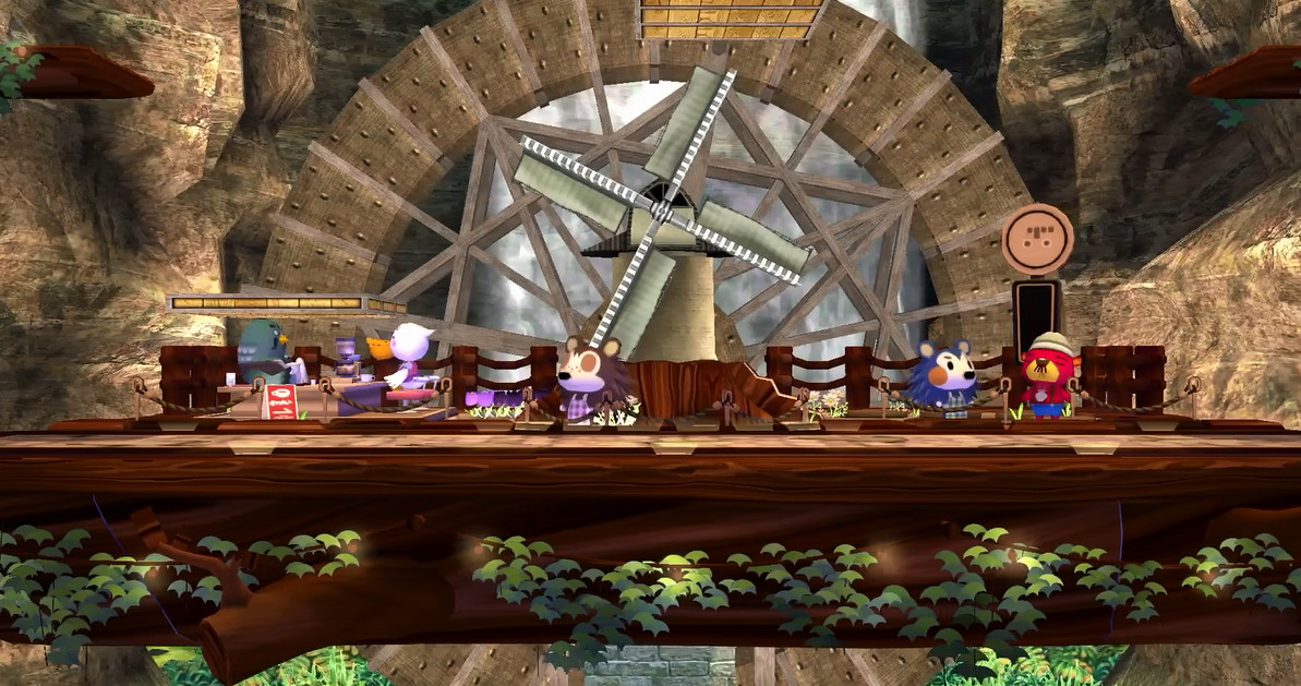 Waterwheel City [Super Smash Bros. (Wii U)] [Mods]