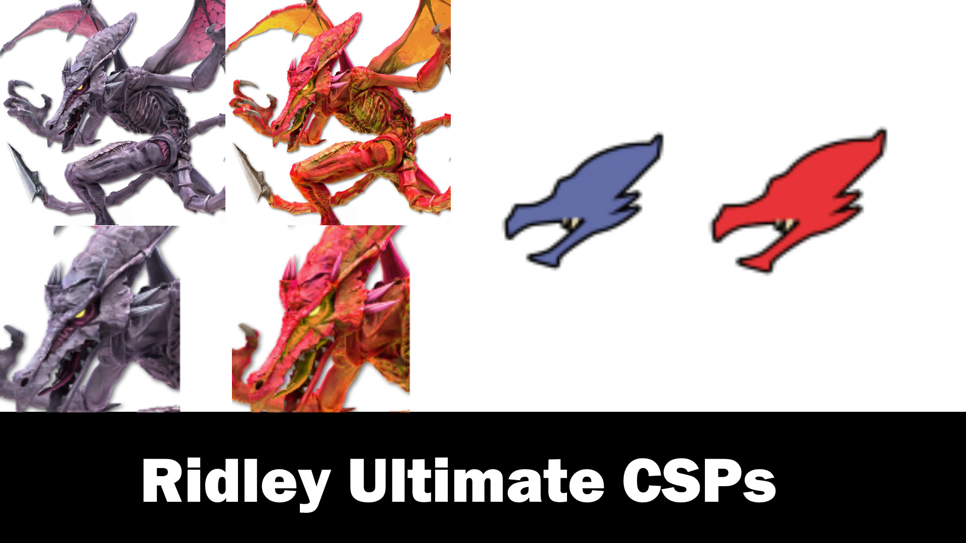 Ridley Ultimate UI (and Recolour) Mod for Super Smash Bros. (Wii U ...