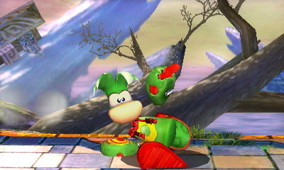 Rayman Vortex over Luigi Mod for Super Smash Bros. (3DS) | SSB3DS Mods