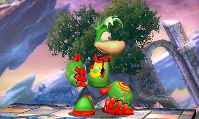 Rayman Vortex over Luigi Mod for Super Smash Bros. (3DS) | SSB3DS Mods