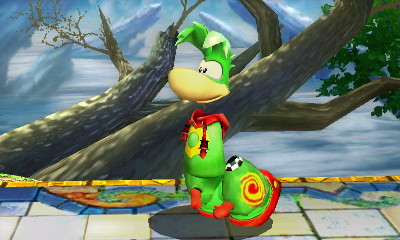 Rayman Vortex over Luigi Mod for Super Smash Bros. (3DS) | SSB3DS Mods