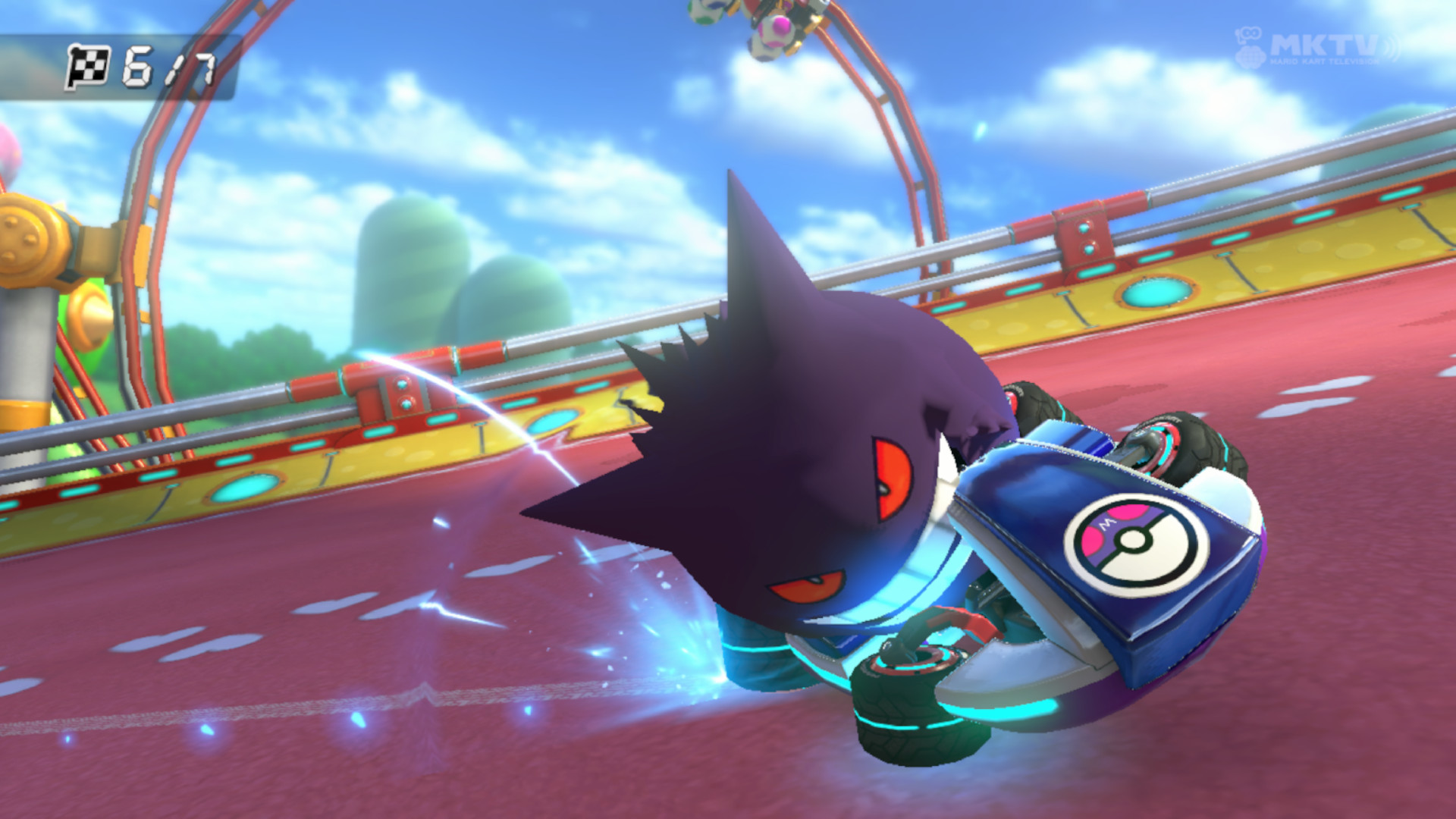 Gengar Mod for Mario Kart 8 | MK8 Mods