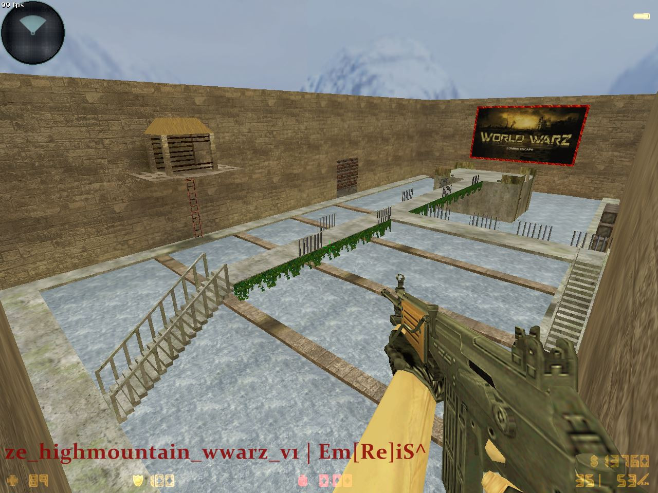 ze_highmountain_wwarz | World War Z Mod for Counter-Strike 1.6 | CS1.6 Mods