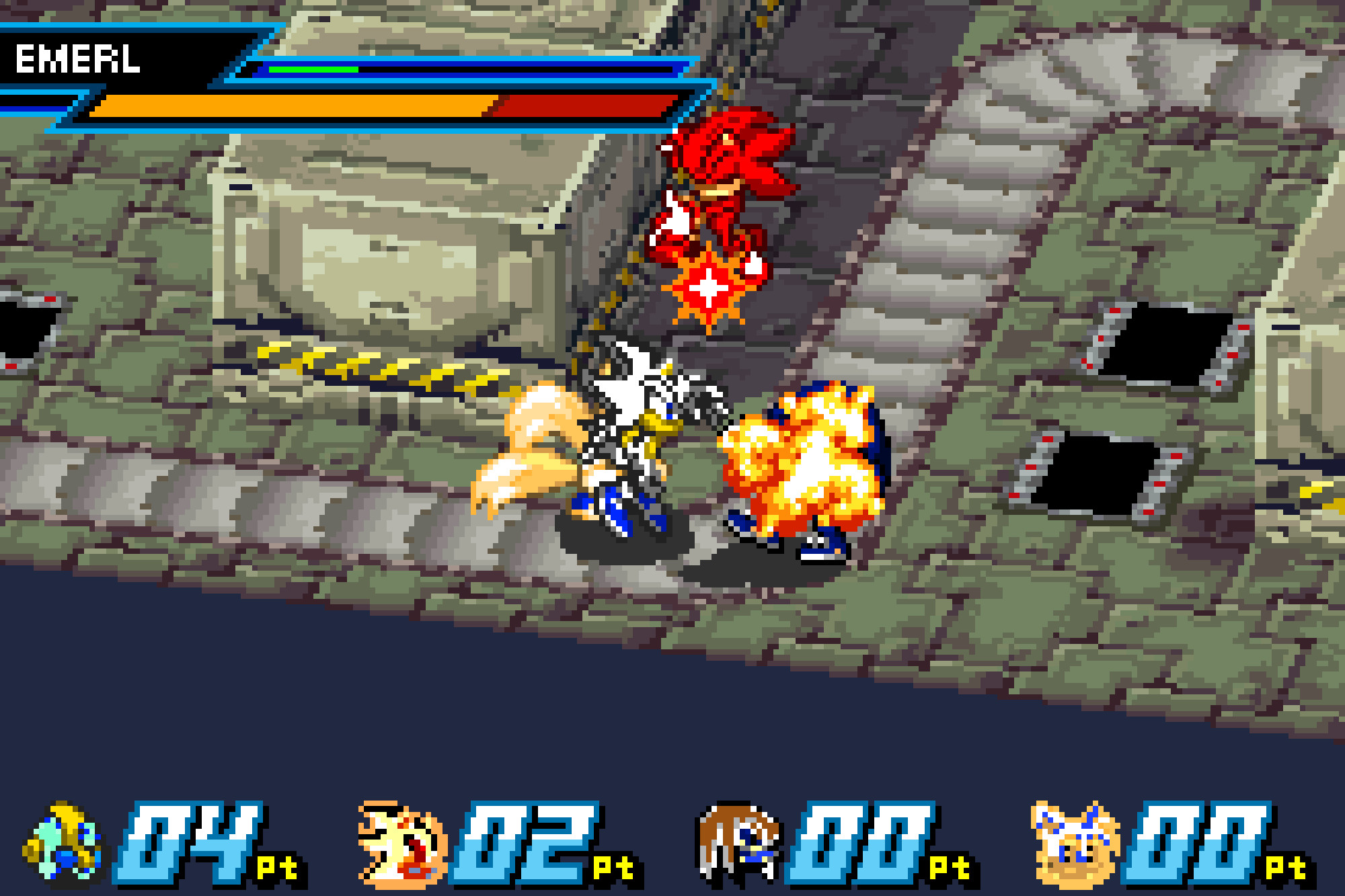 Soni battle:EMERALD THE HEDGEHOG12345! Mod for Sonic Battle | SB Mods