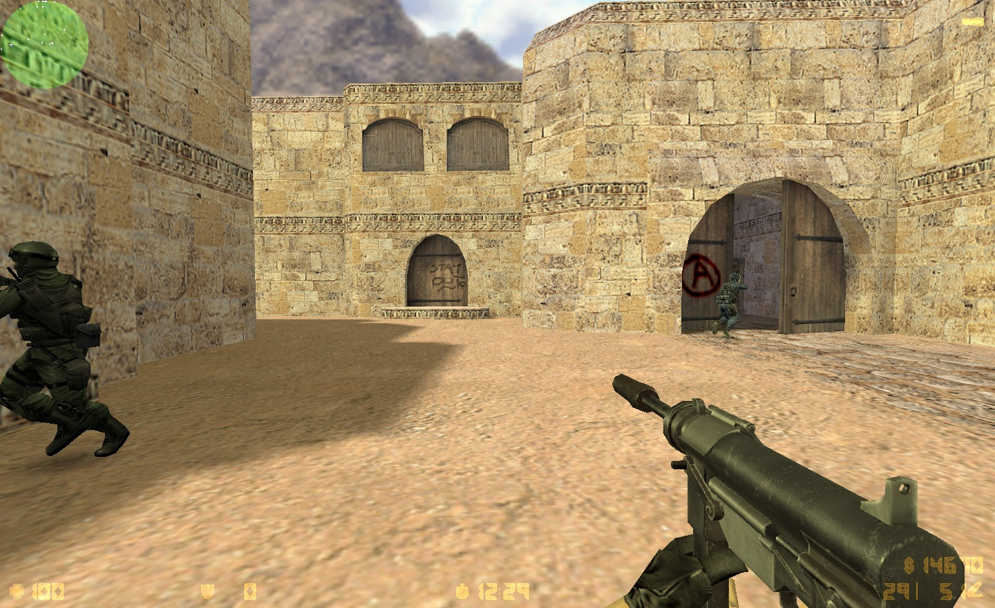 M3 «Grease gun» TMP Mod for Counter-Strike 1.6 | CS1.6 Mods