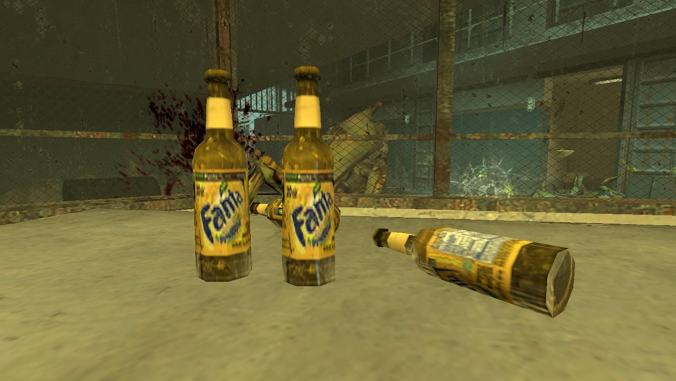 Pineapple Fanta Bottle Mod for Half-Life 2 | HL2 Mods
