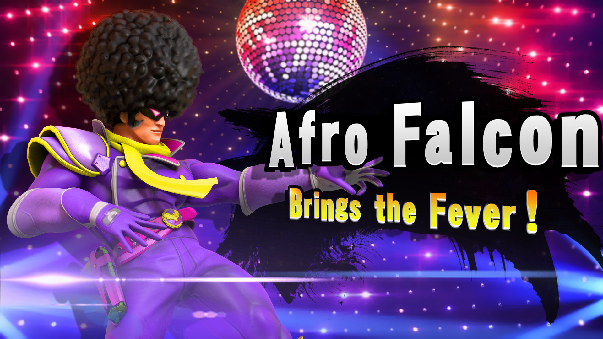 AFRO FALCON Mod for Super Smash Bros. (Wii U) | SSB4U Mods