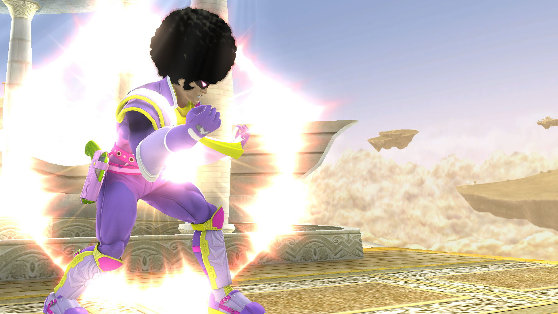 AFRO FALCON Mod for Super Smash Bros. (Wii U) | SSB4U Mods