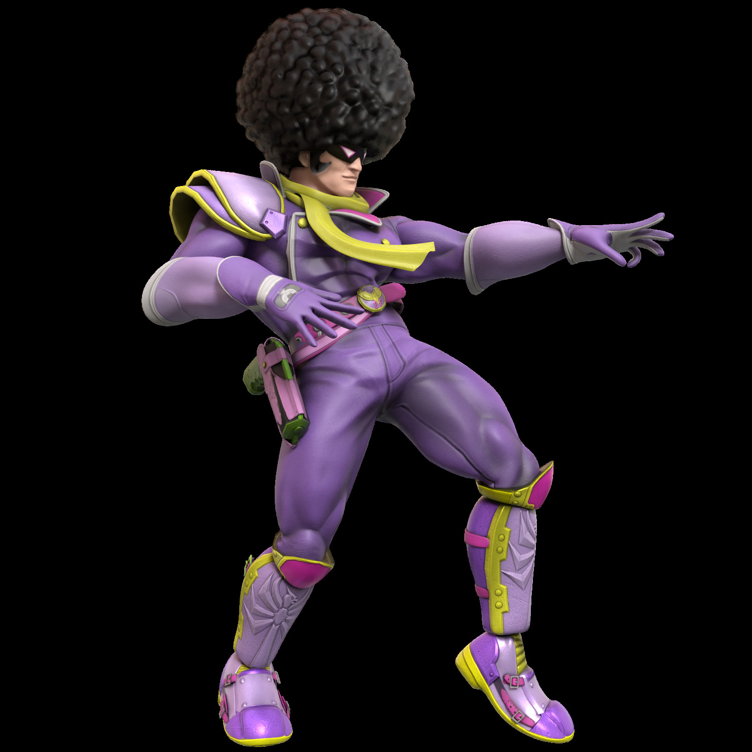 AFRO FALCON Mod for Super Smash Bros. (Wii U) | SSB4U Mods