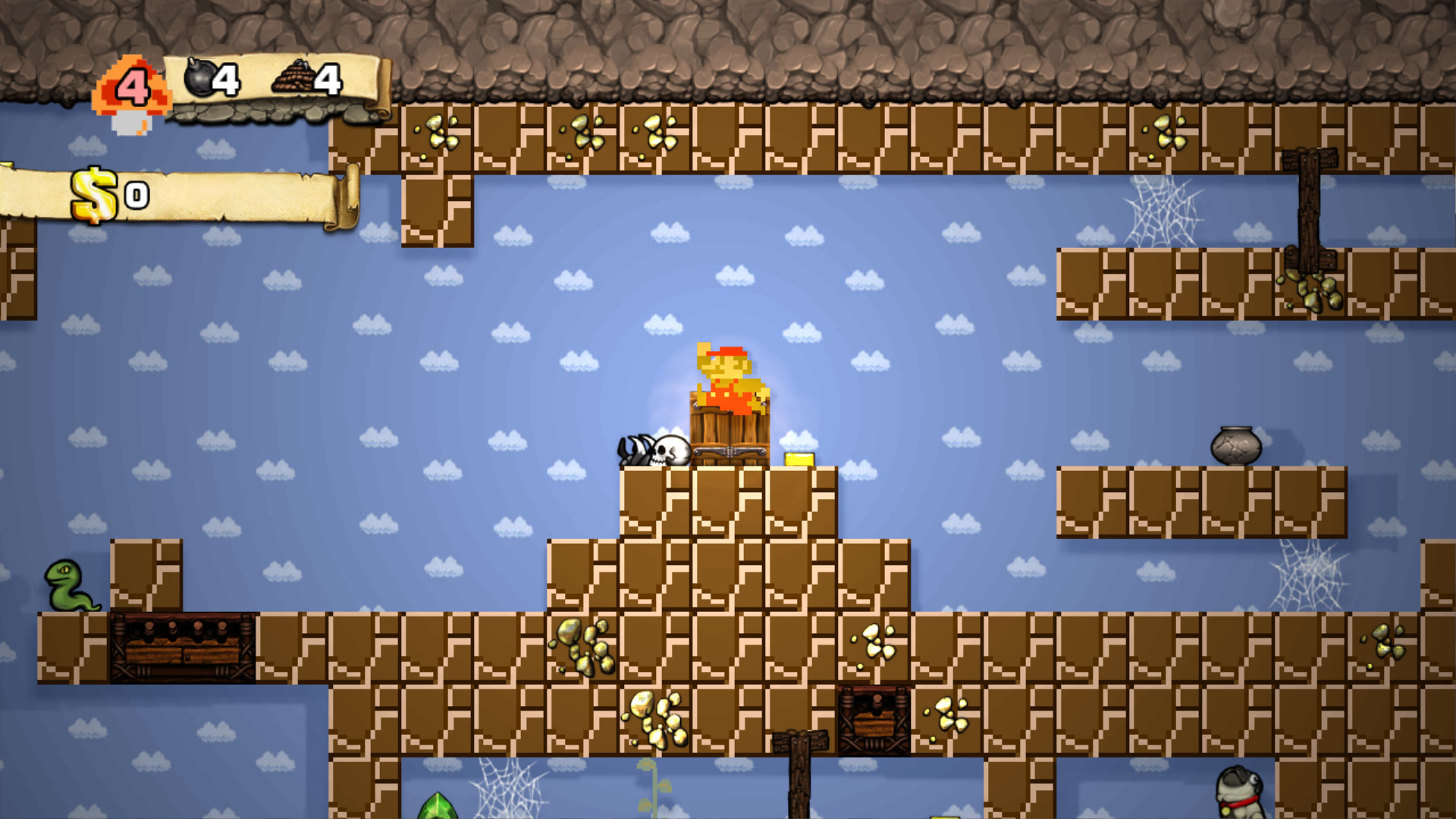 NES Mario Skin Mod for Spelunky | Spelunky Mods