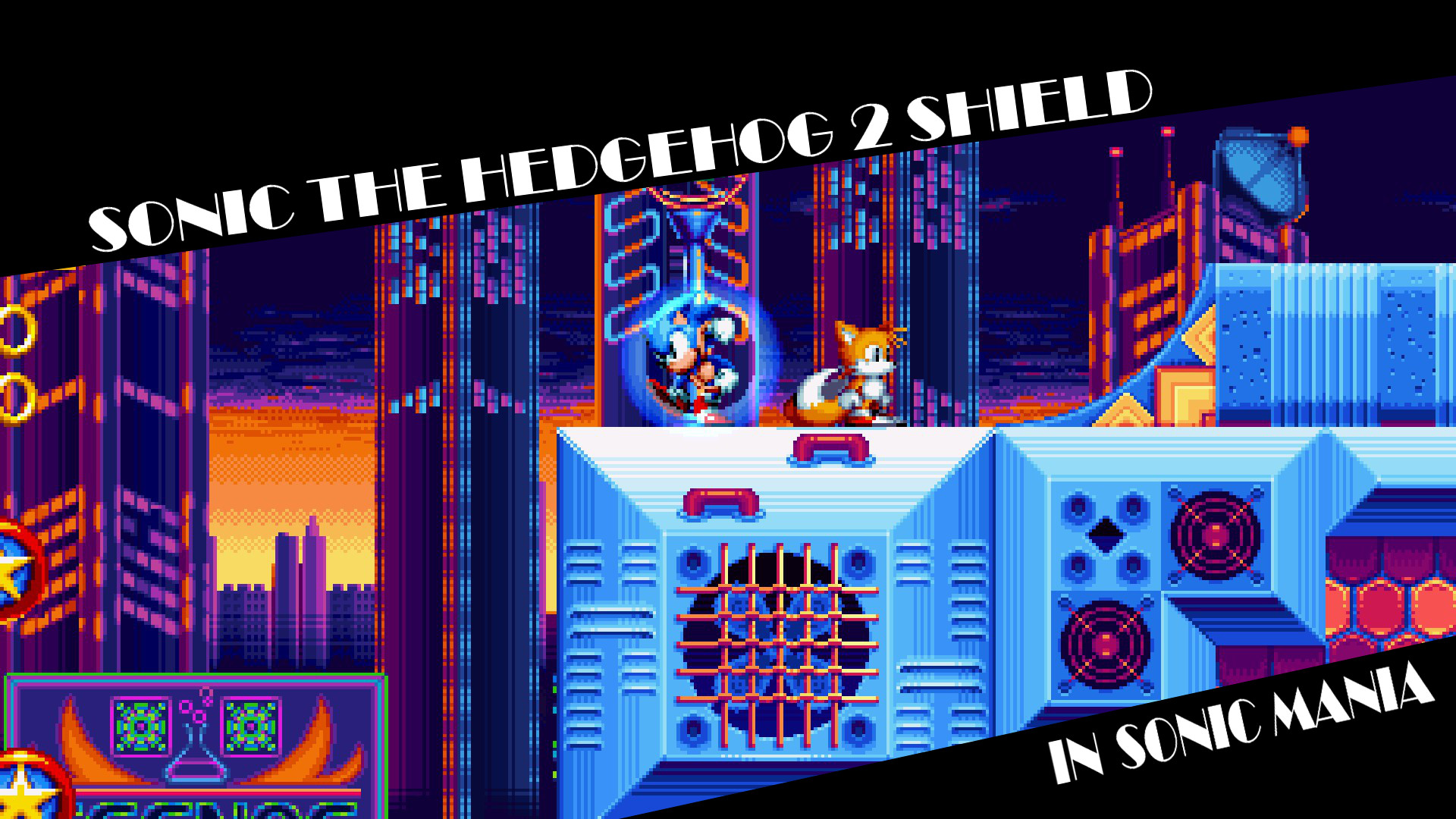 Sonic the Hedgehog 2 Shield [Sonic Mania] [Mods]