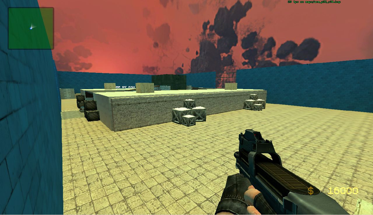 Aim_P90_v34 [Counter-Strike: Source] [Mods]