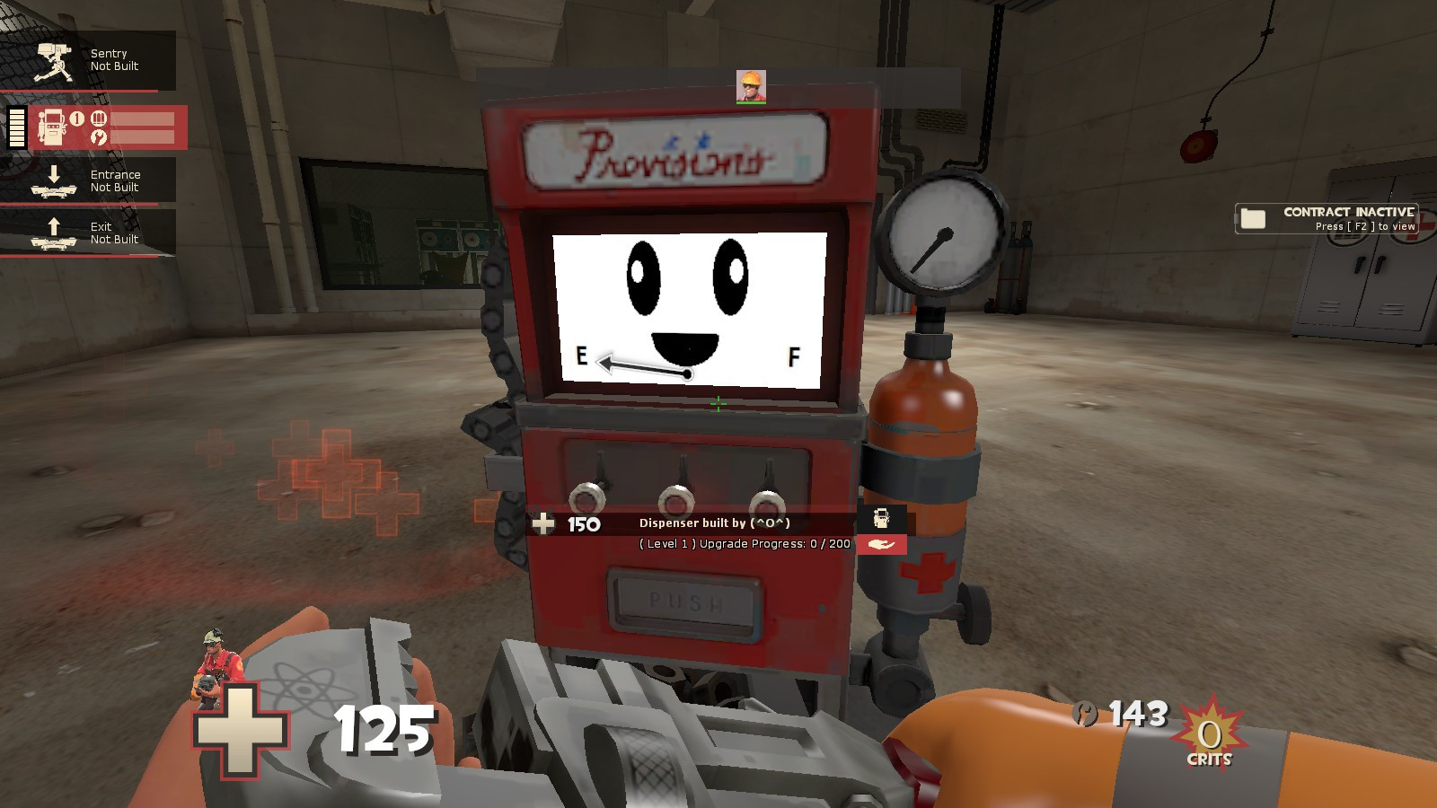 Weird Dispenser Mod for Team Fortress 2 | TF2 Mods