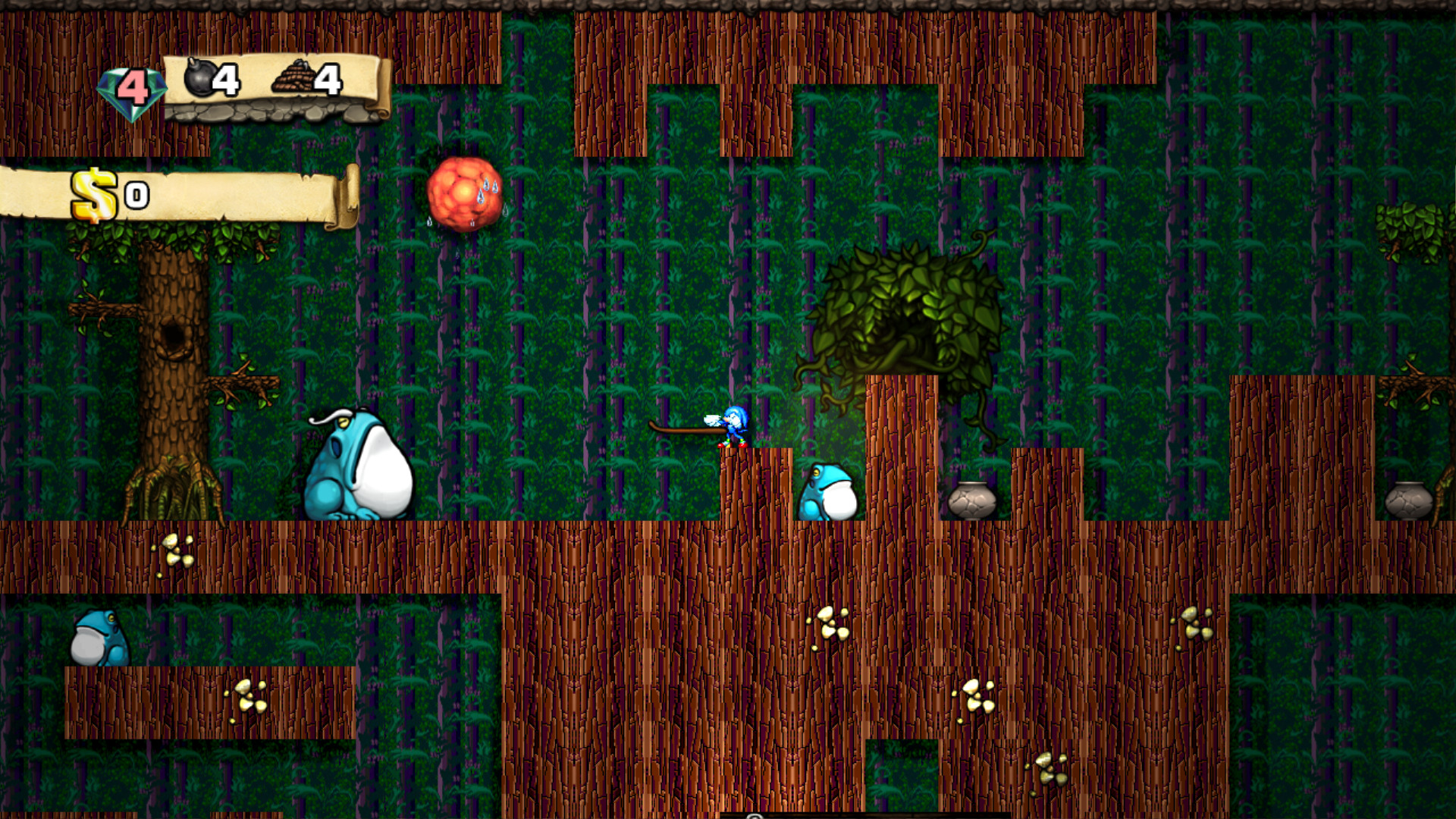 Blue Knuckles Skin Mod for Spelunky | Spelunky Mods