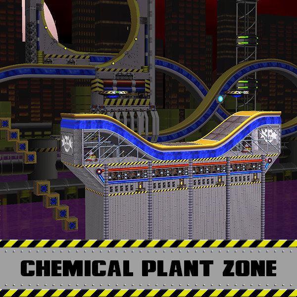 Chemical Plant Zone Revamp Mod for Super Smash Bros. Brawl | Brawl Mods