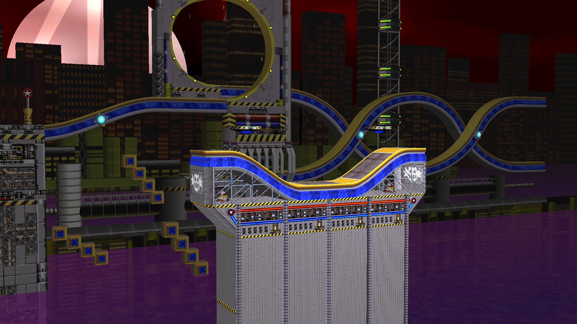 Chemical Plant Zone Revamp Mod for Super Smash Bros. Brawl | Brawl Mods