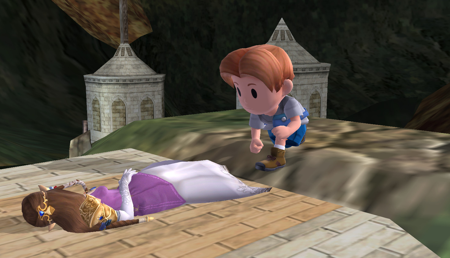 Smash 3C Earthbound 64 Lucas [Super Smash Bros. Brawl] [Mods]