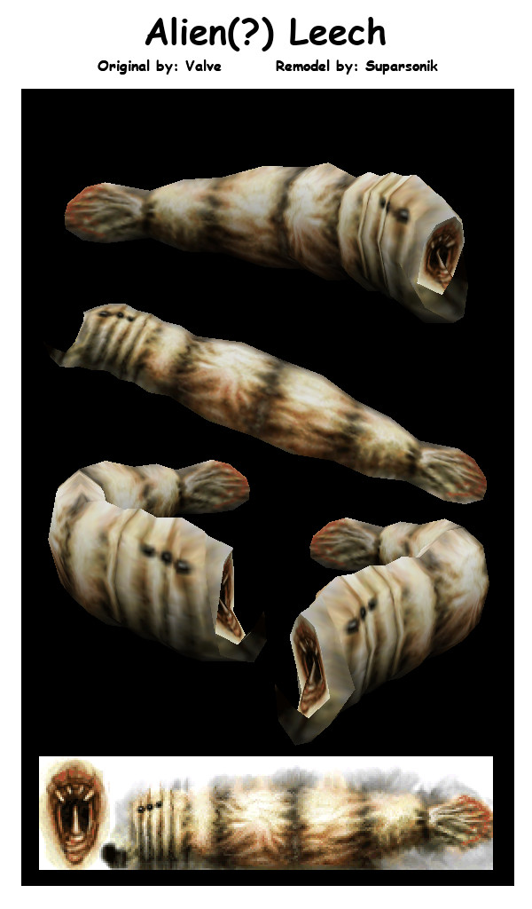 Alien(?) Leech Mod for Half-Life | HL Mods