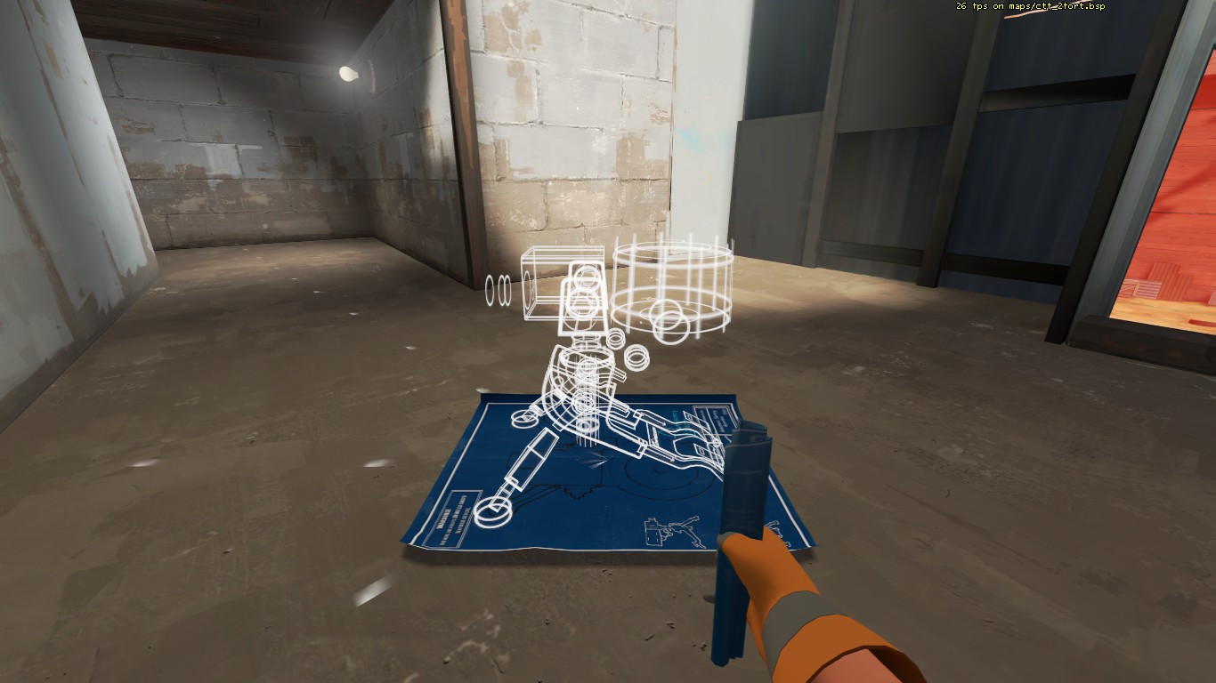 Blueprints reskin | 4k Mod for Team Fortress 2 | TF2 Mods