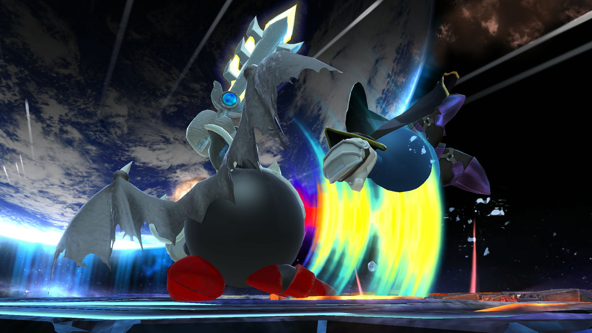 Dark Meta Knight (Kirby Star Allies) Mod for Super Smash Bros. (Wii U ...