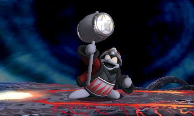 Shadow Dedede (Recolor) [Super Smash Bros. (3DS)] [Mods]