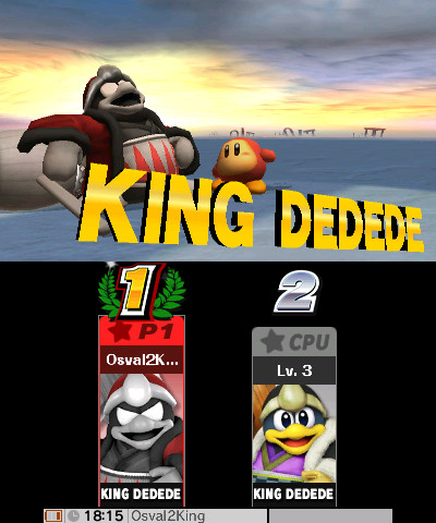 Shadow Dedede (Recolor) Mod for Super Smash Bros. (3DS) | SSB3DS Mods