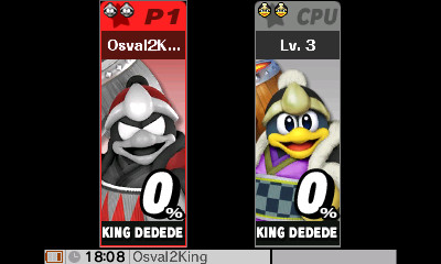 Shadow Dedede (Recolor) Mod for Super Smash Bros. (3DS) | SSB3DS Mods