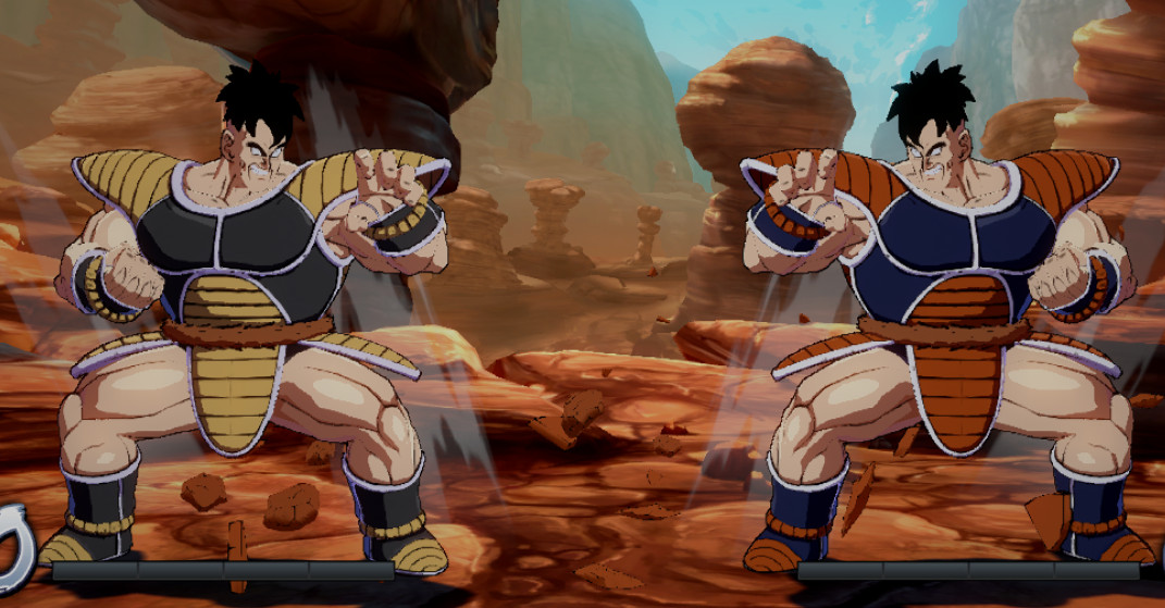 Nappa with hair [Dragon Ball FighterZ] [Mods]