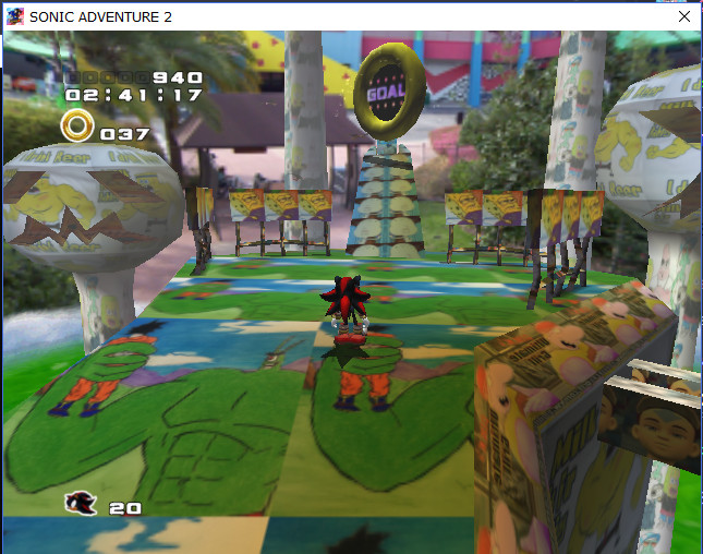 Sky Rail - Repainted Conversion Mod for Sonic Adventure 2 | SA2 Mods