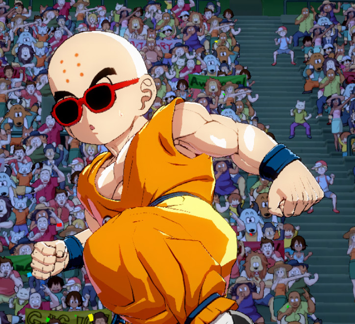 Krillin with sunglasses Mod for Dragon Ball FighterZ | DB:FZ Mods
