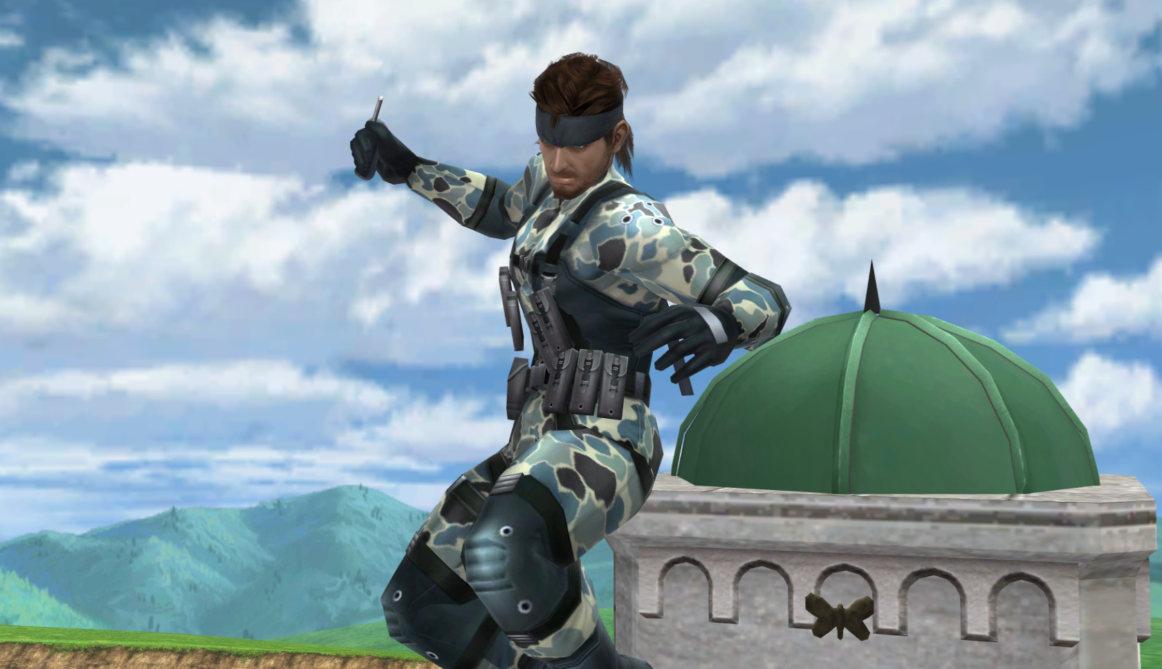 Smash 3C Solid Snake Mod for Super Smash Bros. Brawl | Brawl Mods