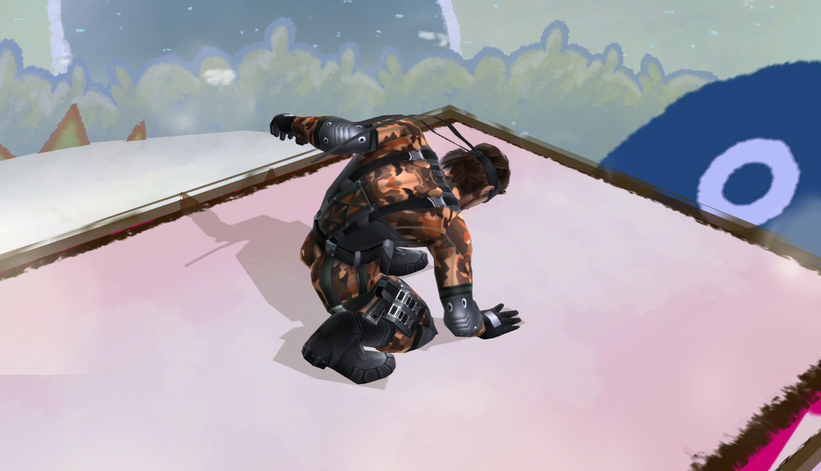 Smash 3C Solid Snake Mod for Super Smash Bros. Brawl | Brawl Mods