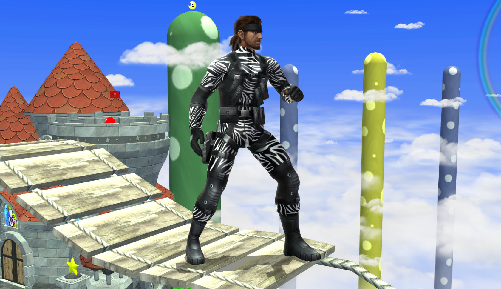 Smash 3C Solid Snake Mod for Super Smash Bros. Brawl | Brawl Mods