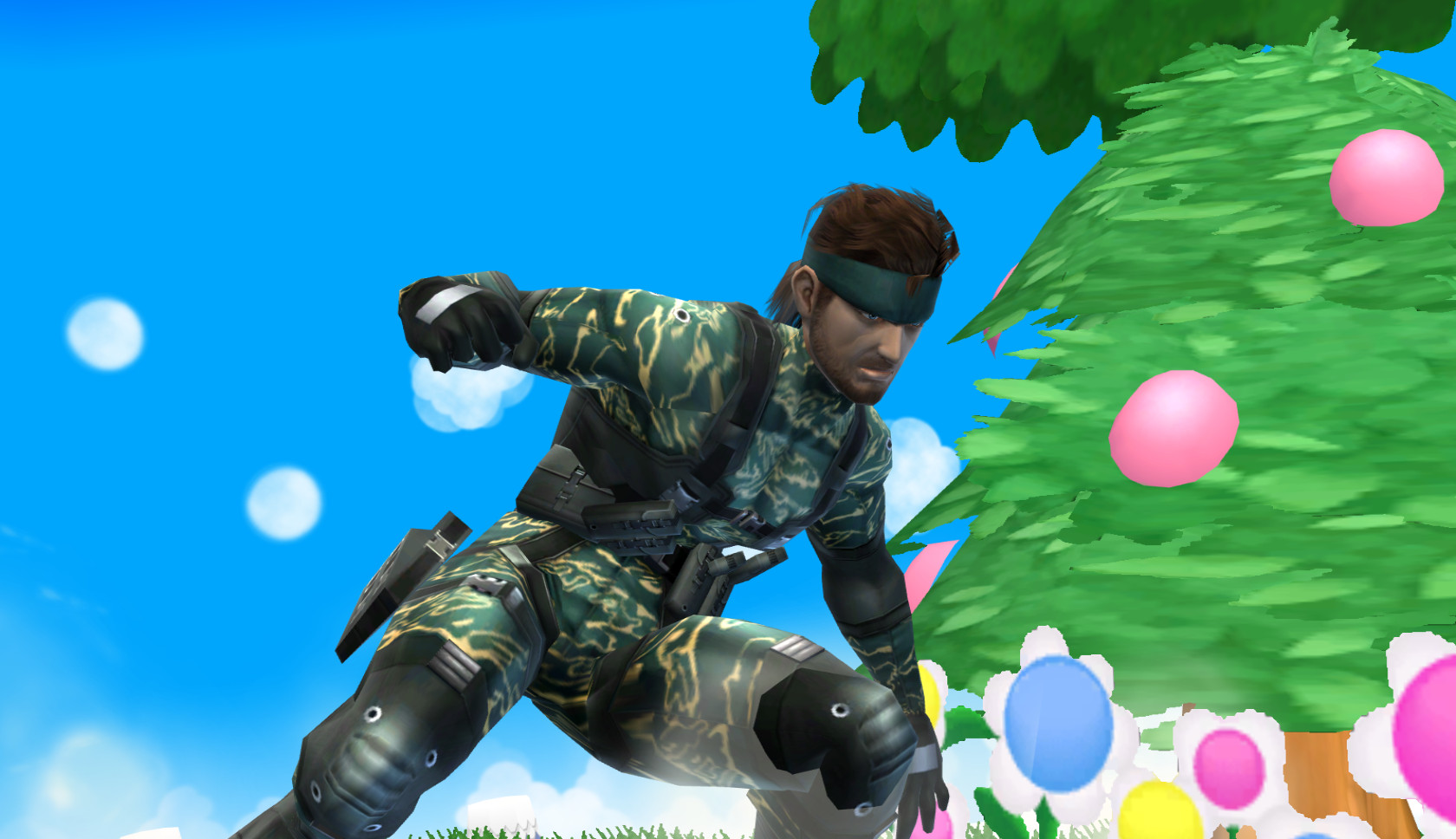 Smash 3C Solid Snake Mod for Super Smash Bros. Brawl | Brawl Mods