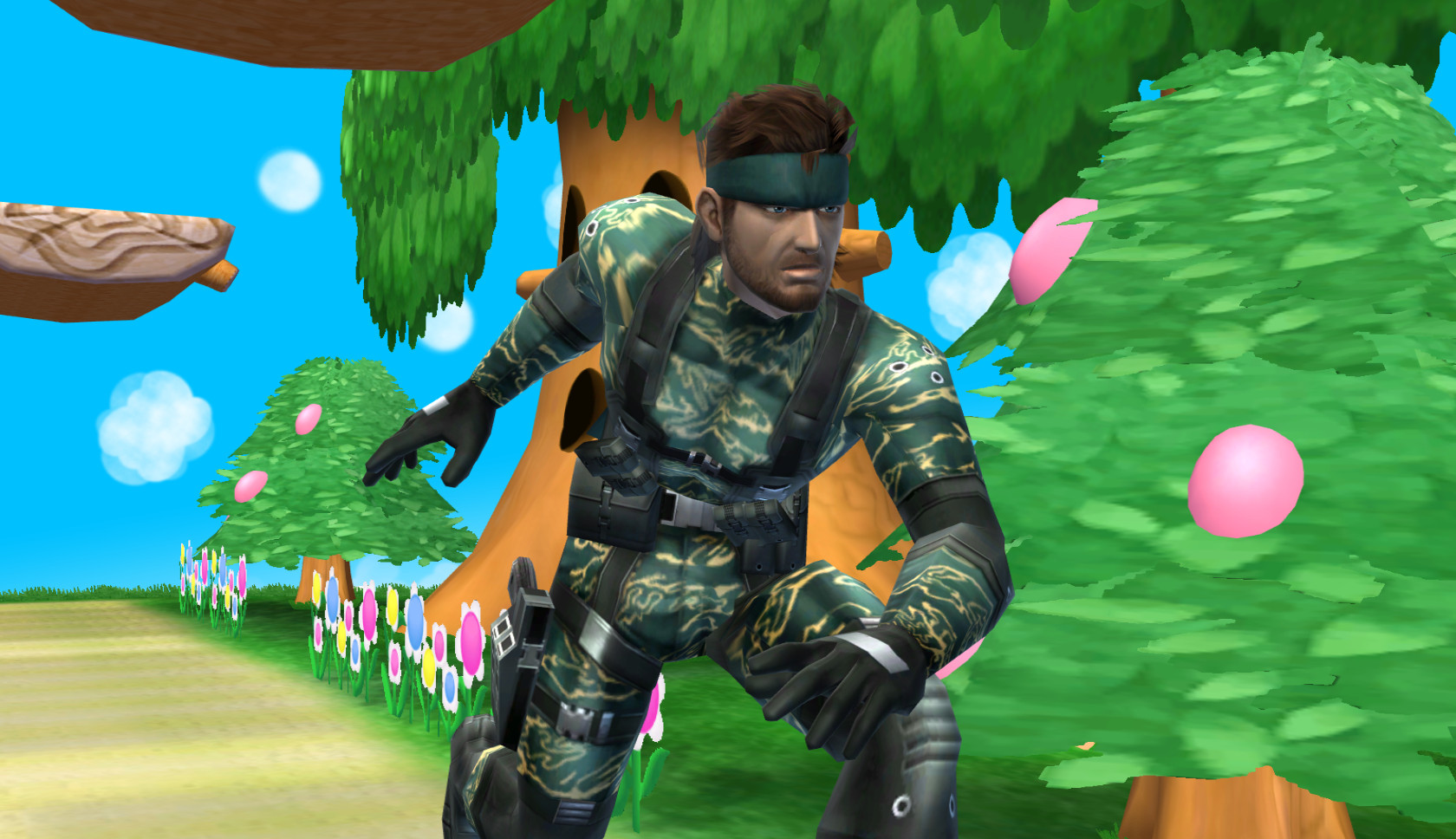 Smash 3C Solid Snake Mod for Super Smash Bros. Brawl | Brawl Mods