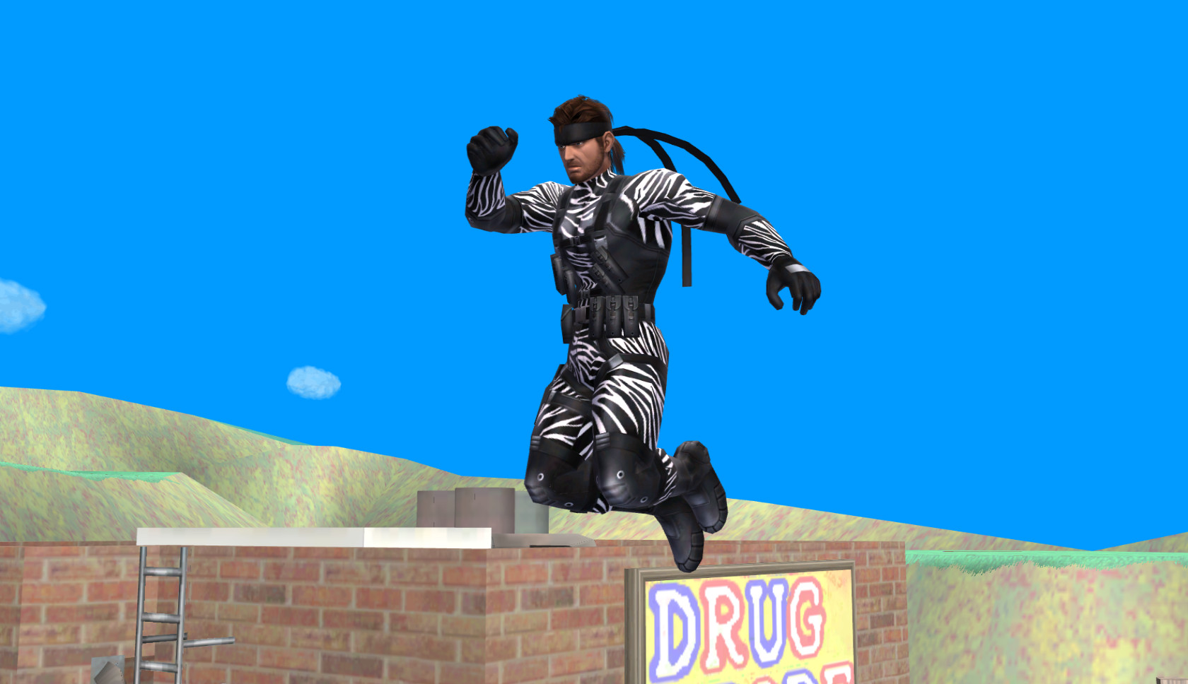 Smash 3C Solid Snake Mod for Super Smash Bros. Brawl | Brawl Mods