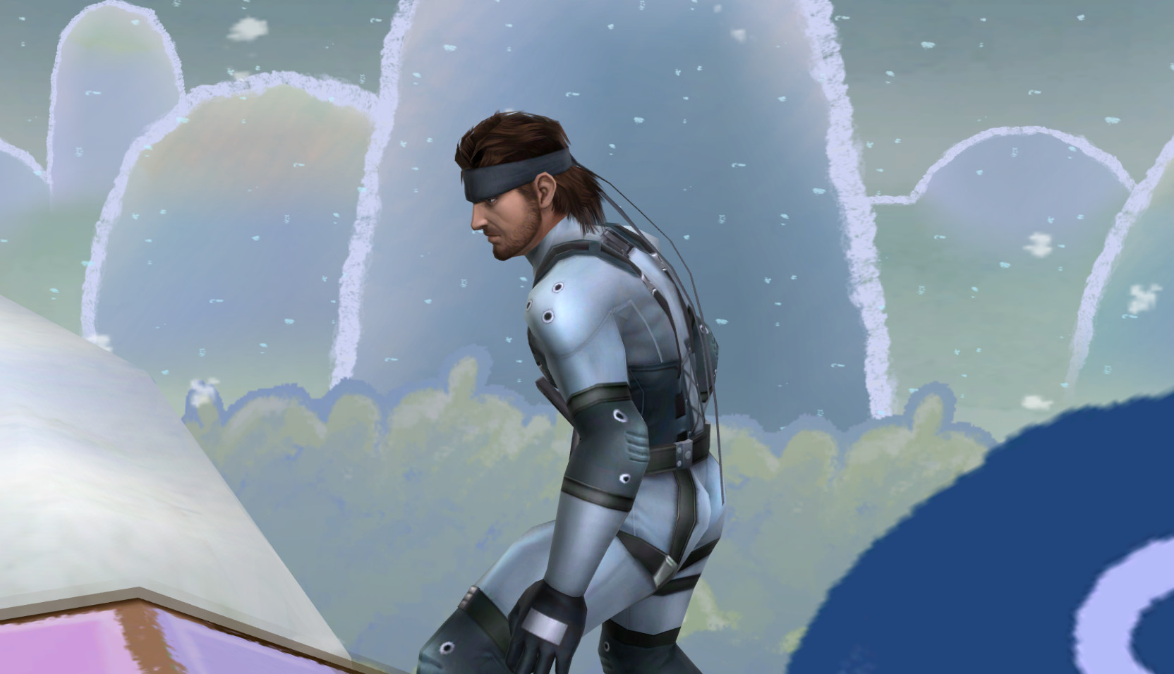 Smash 3C Solid Snake Mod for Super Smash Bros. Brawl | Brawl Mods